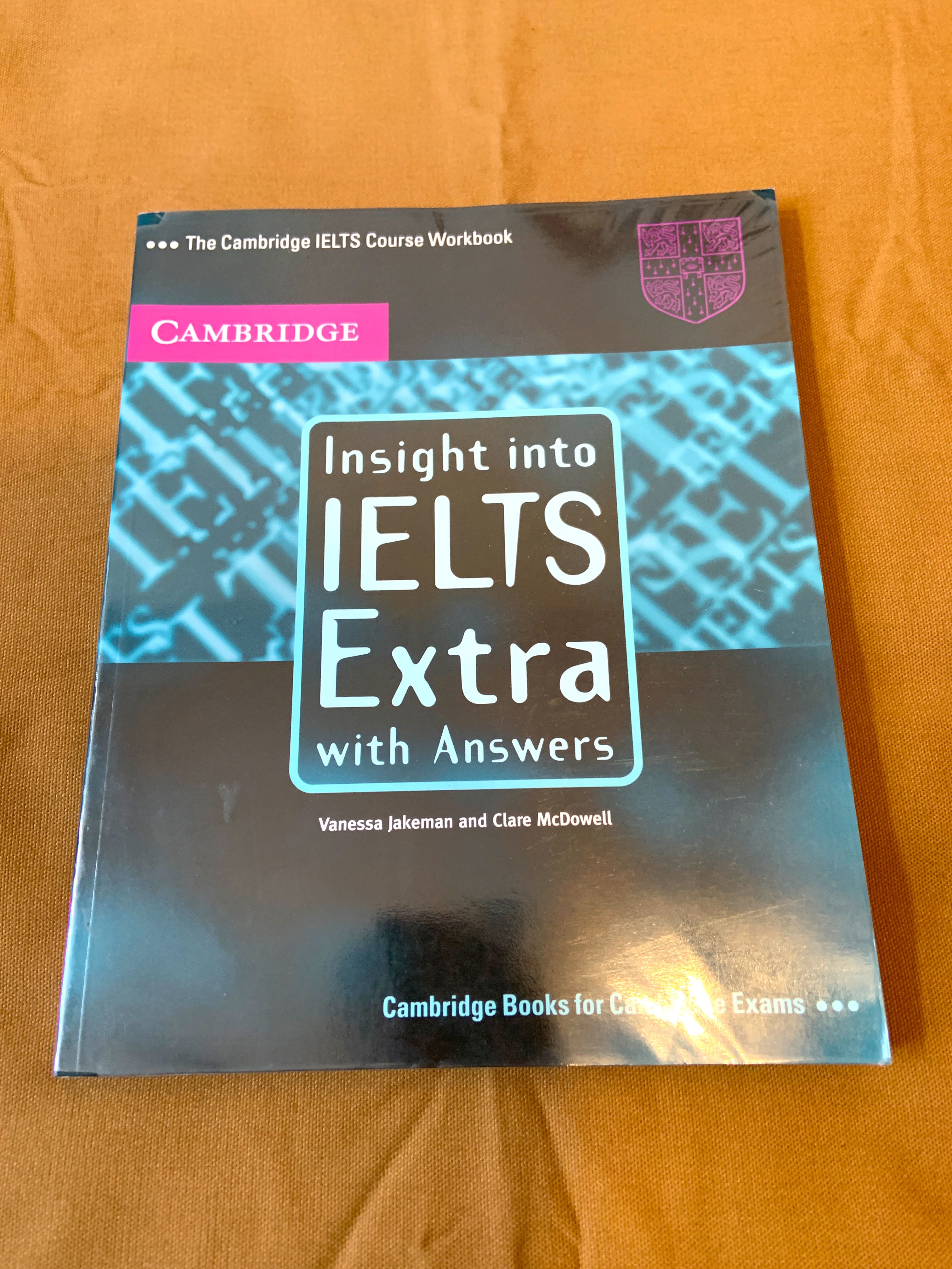 IELTS Textbook (CD included) 英文IELTS 練習 (連CD), 興趣及遊戲, 書本 & 文具, 教科書 ...