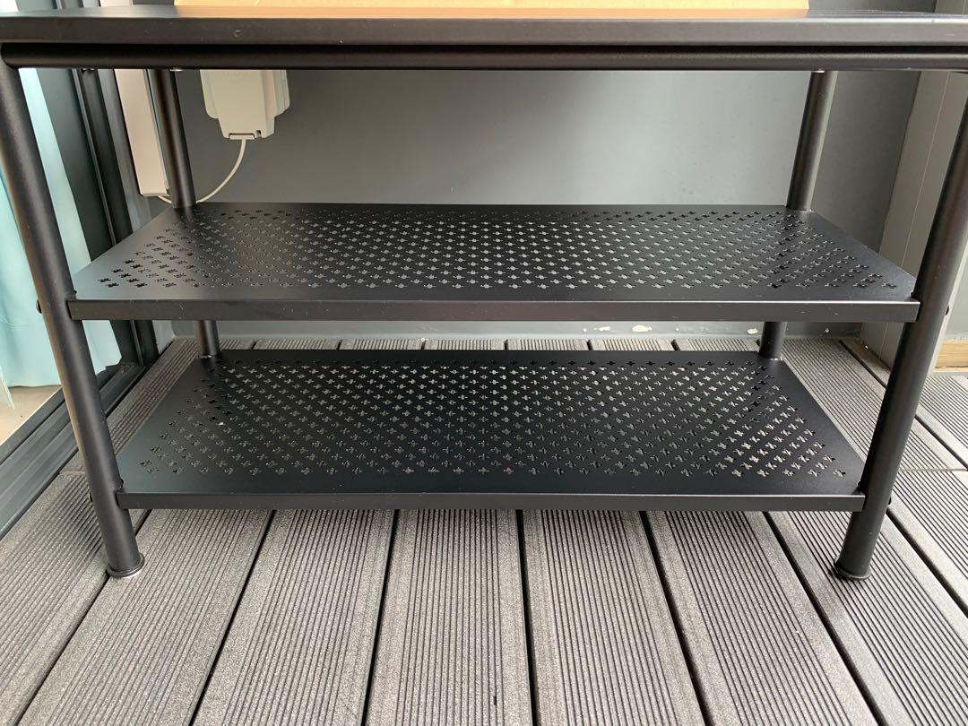 IKEA PINNIG Bench with Shoe Storage, Furniture & Home Living, Furniture ...