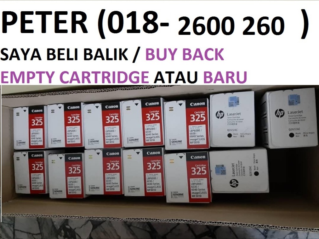 Ink kosong, toner kosong, printer rosak ,, Looking For on Carousell