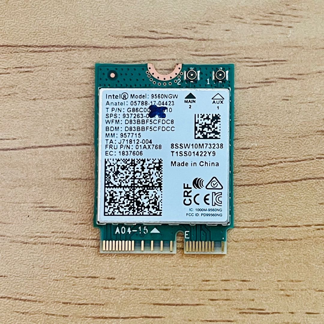 Intel Wireless AC 9650 WiFi + BT card M.2, Computers & Tech, Parts ...