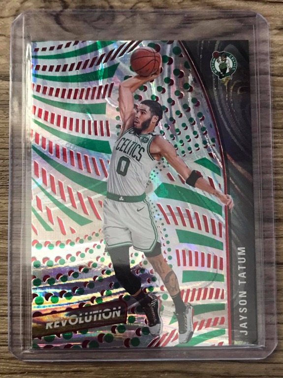Jason Tatum Revolution Asia Red Parallel NBA CARD (Boston Celtics ...