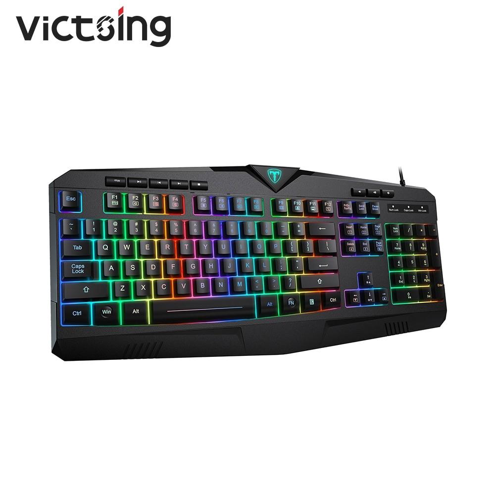 Keyboards - VicTsing PC232 Gaming Keyboard 112 Keys Wired Mechanical ...