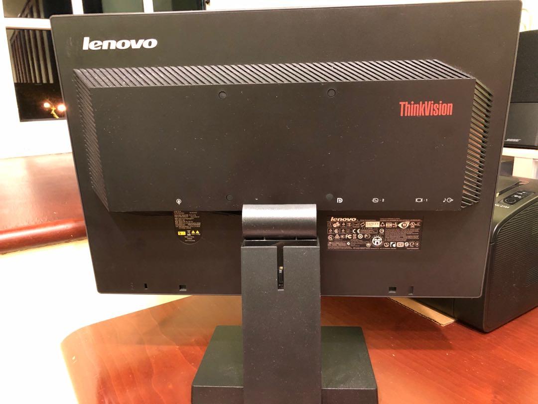 Lenovo THINKVISION Monitor 19”, Computers & Tech, Parts & Accessories ...