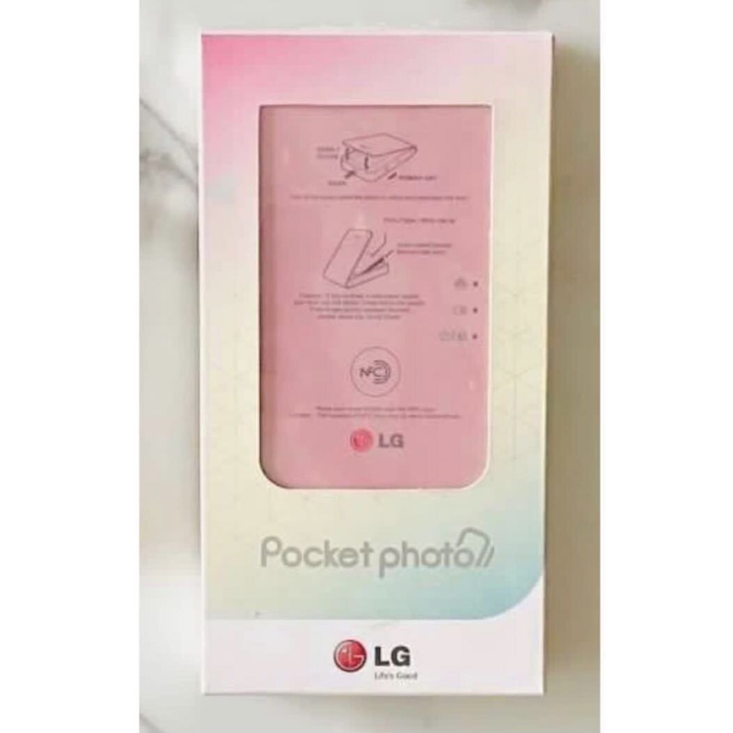 LG Pocket Photo Printer (Pink), Computers & Tech, Printers, Scanners ...