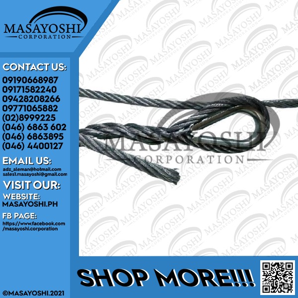Lifting Cable | Lifting Equipment | Thimble Eye | Single Leg Sling ...