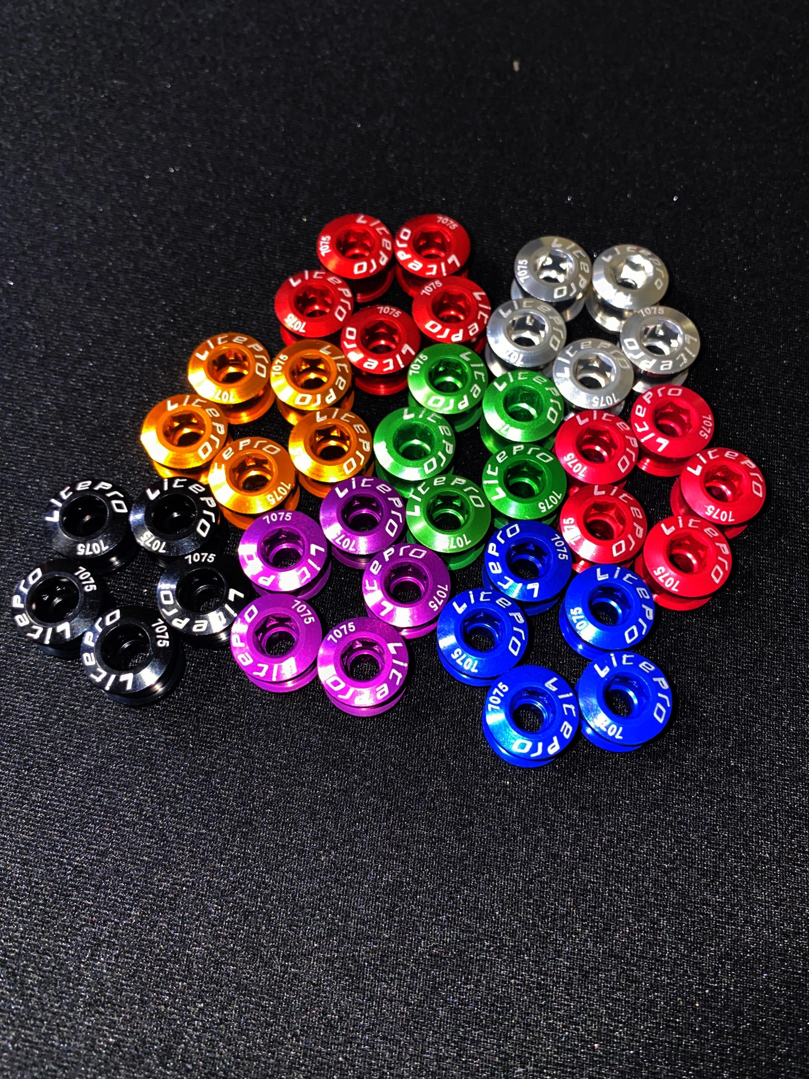Litepro Single Chainring Bolts Bicycle , Sports Equipment, Bicycles ...