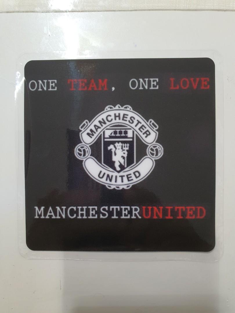 Manchester United decal, Car Accessories, Accessories on Carousell