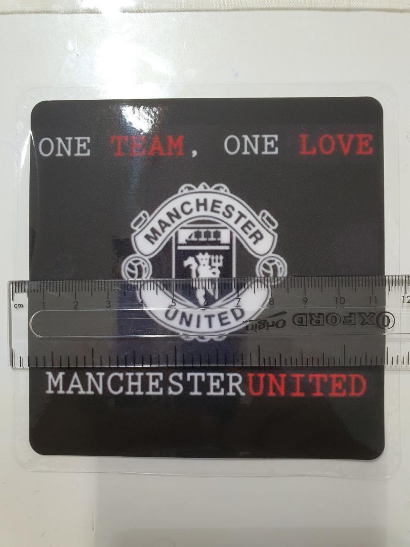 Manchester United decal, Car Accessories, Accessories on Carousell