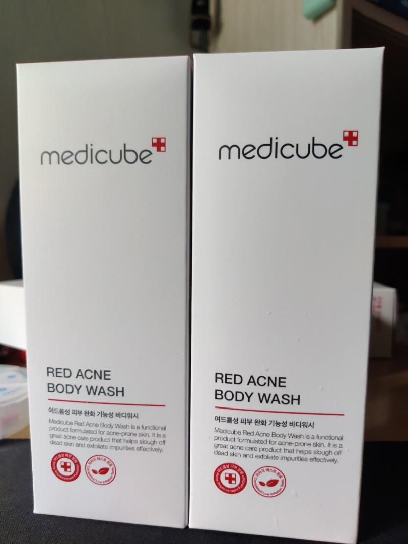 Medicube Red Acne Body Wash, Beauty & Personal Care, Bath & Body, Bath ...