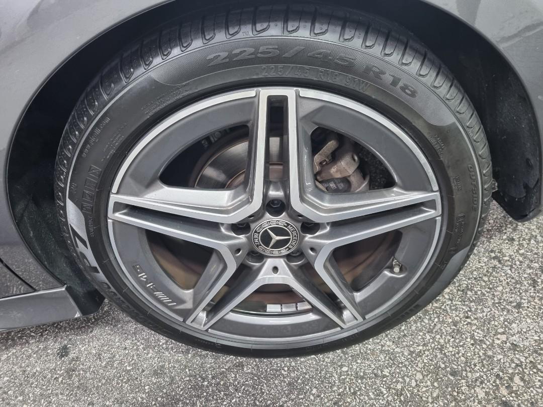 Mercedes w118 original 18" amg rims, Car Accessories, Tyres & Rims on ...