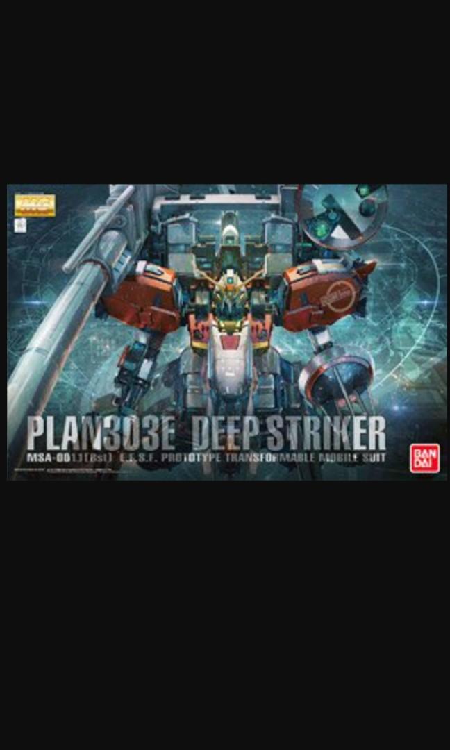 Mg Deep Striker Gundam, Hobbies & Toys, Toys & Games on Carousell