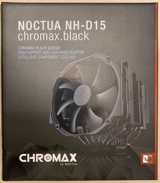 Noctua NH-D15 chromax.Black, 電腦＆科技, 商務用科技產品 - Carousell