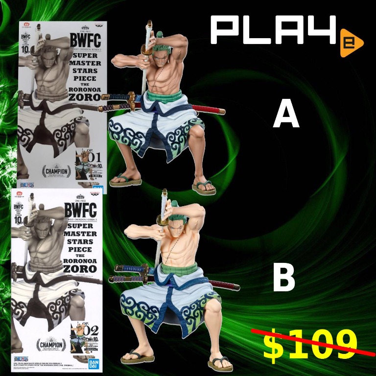 One Piece BWFC Super Master Zoro Brand New, Hobbies & Toys, Toys ...