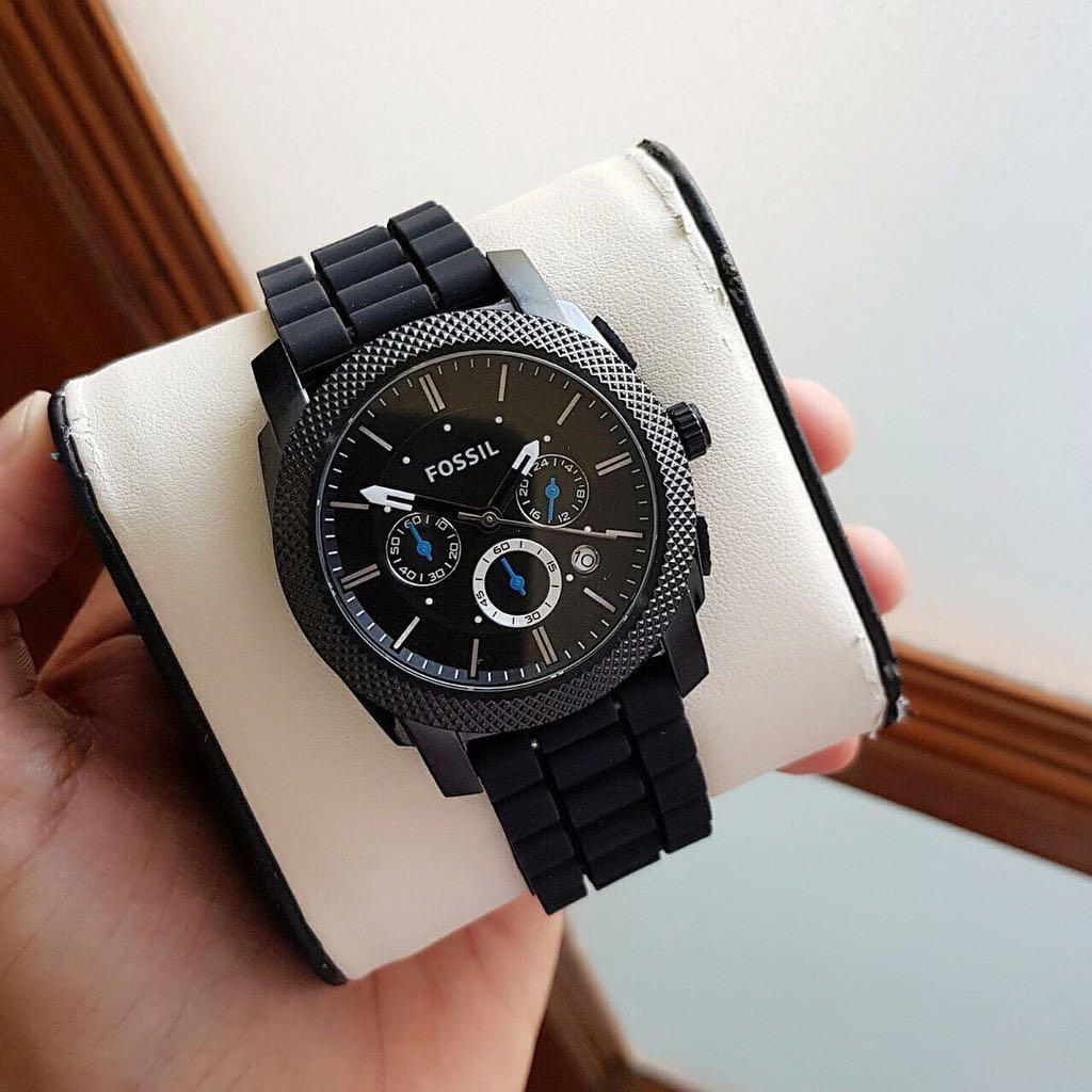 Original 100% Fossil Watch Man FS4487, Fesyen Pria, Jam Tangan di Carousell