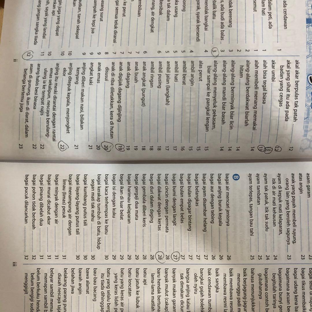 Peribahasa Watafa SPM, Hobbies & Toys, Books & Magazines, Textbooks on ...