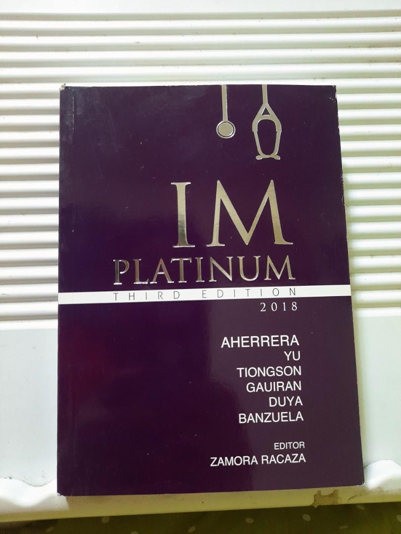 Set of Platinum Books 📚 (IM, Pedia, Surgery), Hobbies & Toys, Books & Magazines, Textbooks on ...