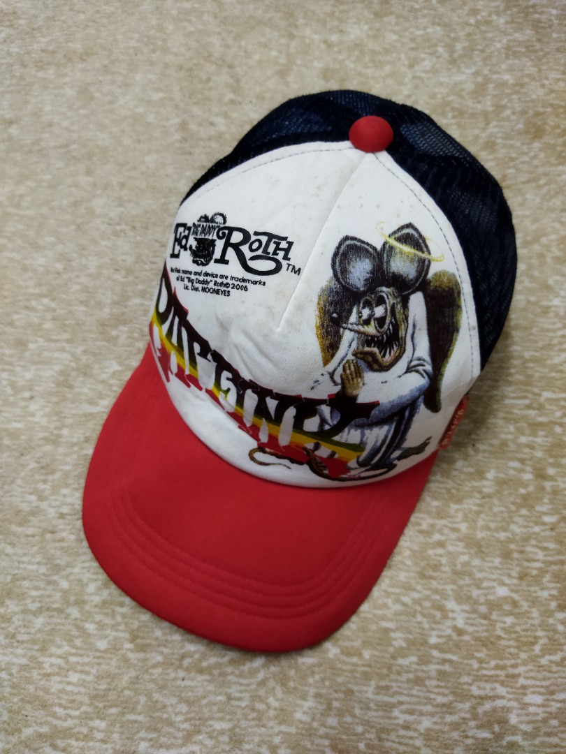 Rat Fink, Men's Fashion, Watches & Accessories, Cap & Hats on Carousell