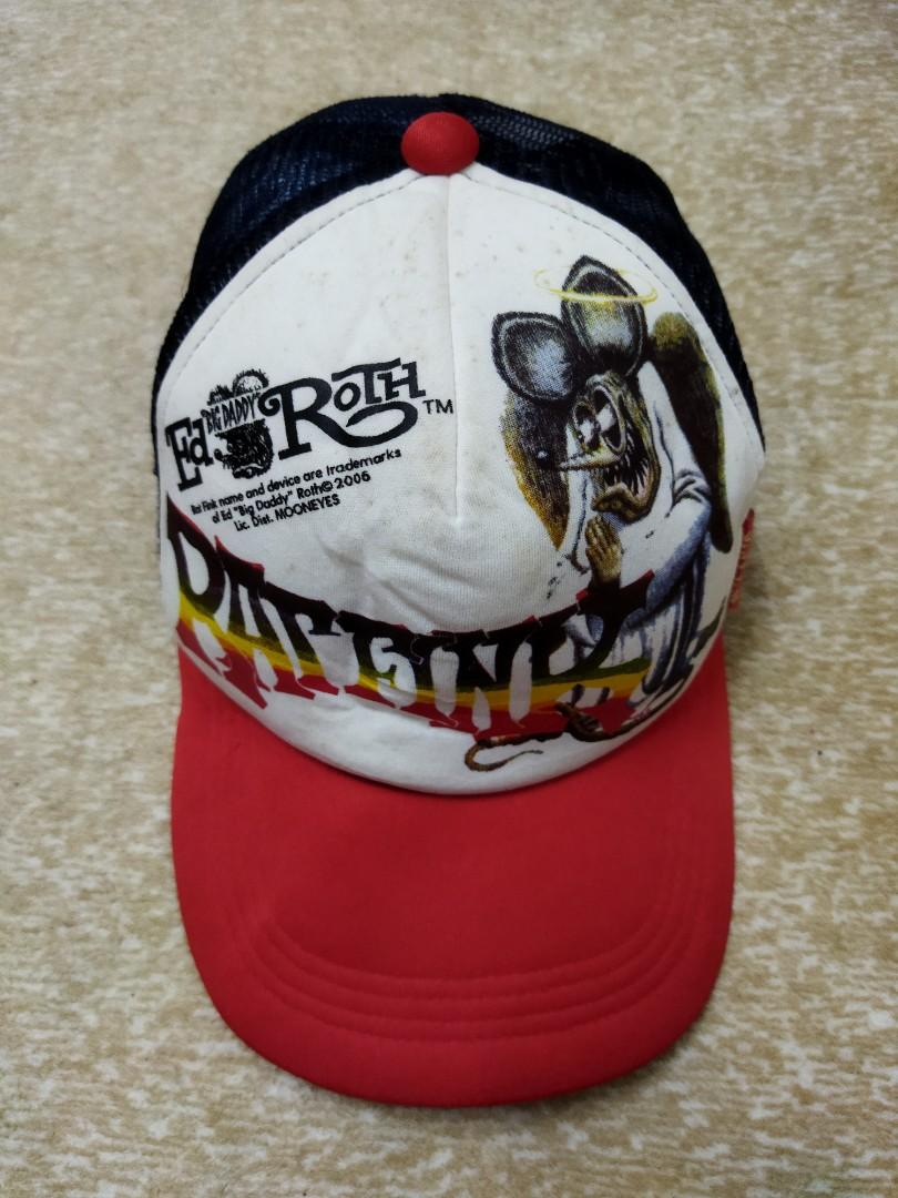Rat Fink, Men's Fashion, Watches & Accessories, Cap & Hats on Carousell