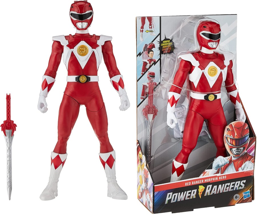 {READY STOCK} Power Rangers Mighty Morphin Power Rangers Red Ranger ...