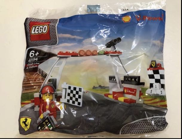 40194 Shell Lego Finish Line & Podium, Hobbies & Toys, Toys & Games on ...