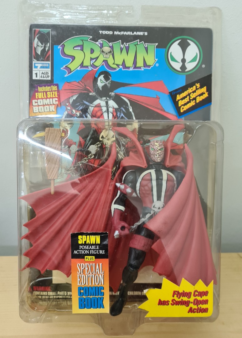 Spawn Series 1 'Hamburger Head variant', Hobbies & Toys, Toys & Games on Carousell