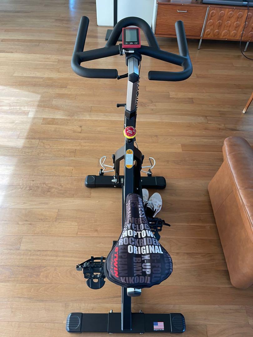 Stationary spin bike vortex v1000 - fitness endurance machine, Sports ...