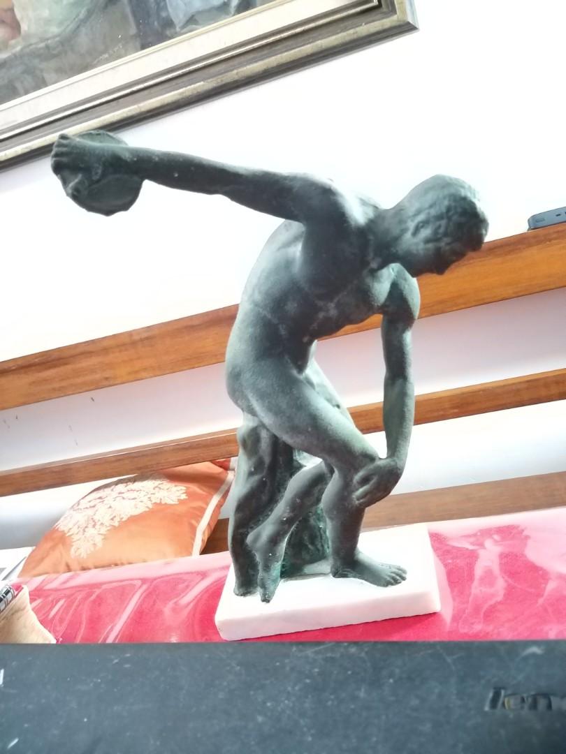 Statue Of Discus Thrower, Hobbies & Toys, Memorabilia & Collectibles ...