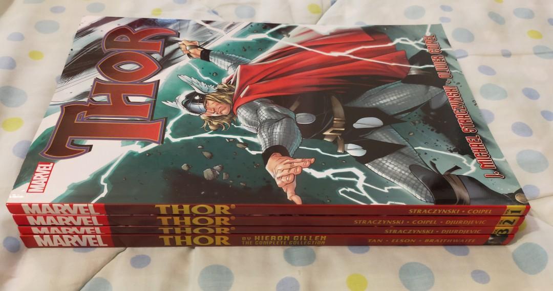 Thor Vols 1-3 by J.Michael Straczynski and The Complete Collection by ...