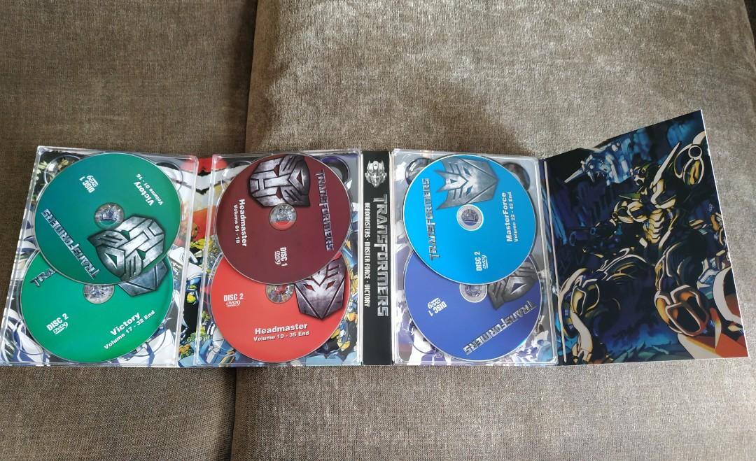 Transformers DVD - Headmaster / Powermaster / Victory, Hobbies & Toys ...