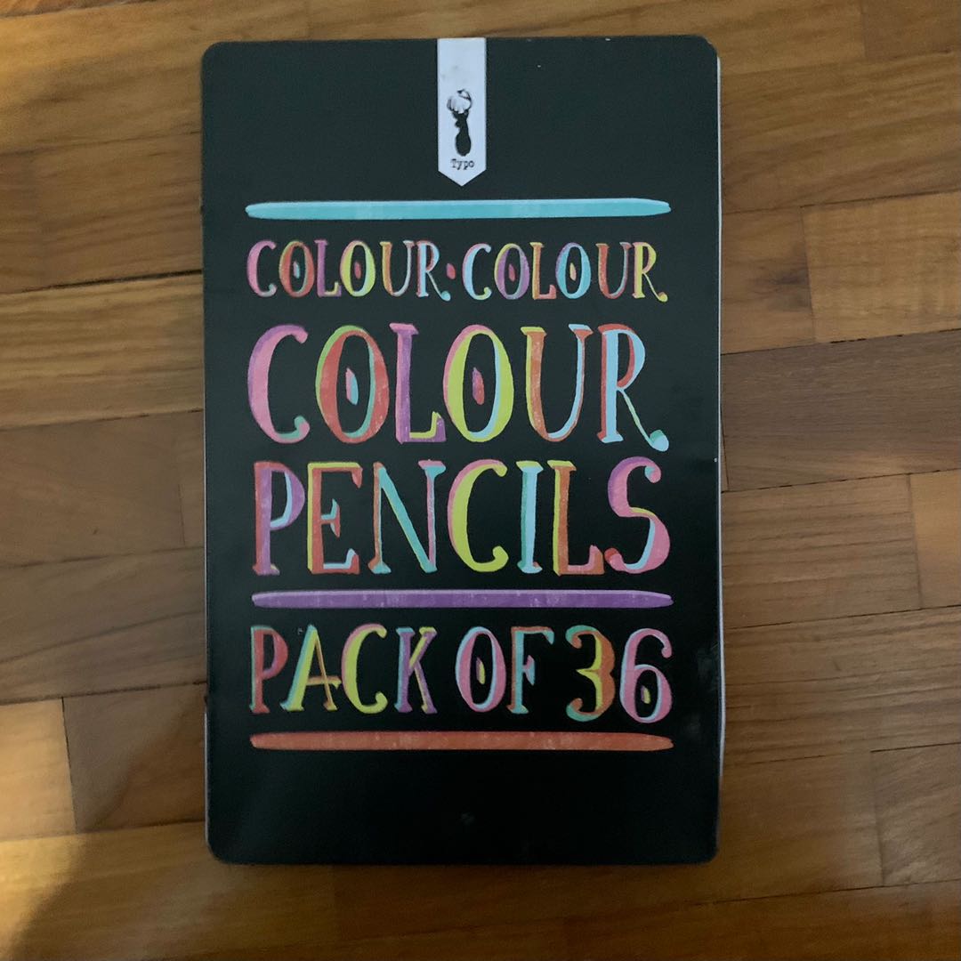 Typo Colour Pencils (Pack of 36), Hobbies & Toys, Stationery & Craft ...