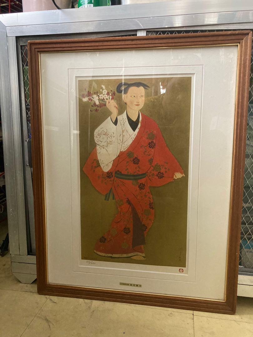 Vintage Japanese Lithograph ( Ozawa Kiyoshi), Hobbies & Toys ...