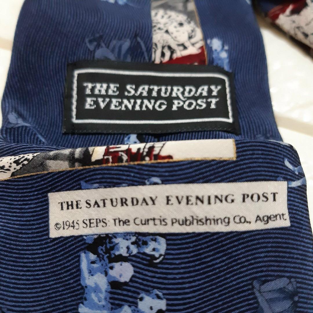 The Saturday Evening Post Necktie, Men's Fashion, Watches & Accessories ...