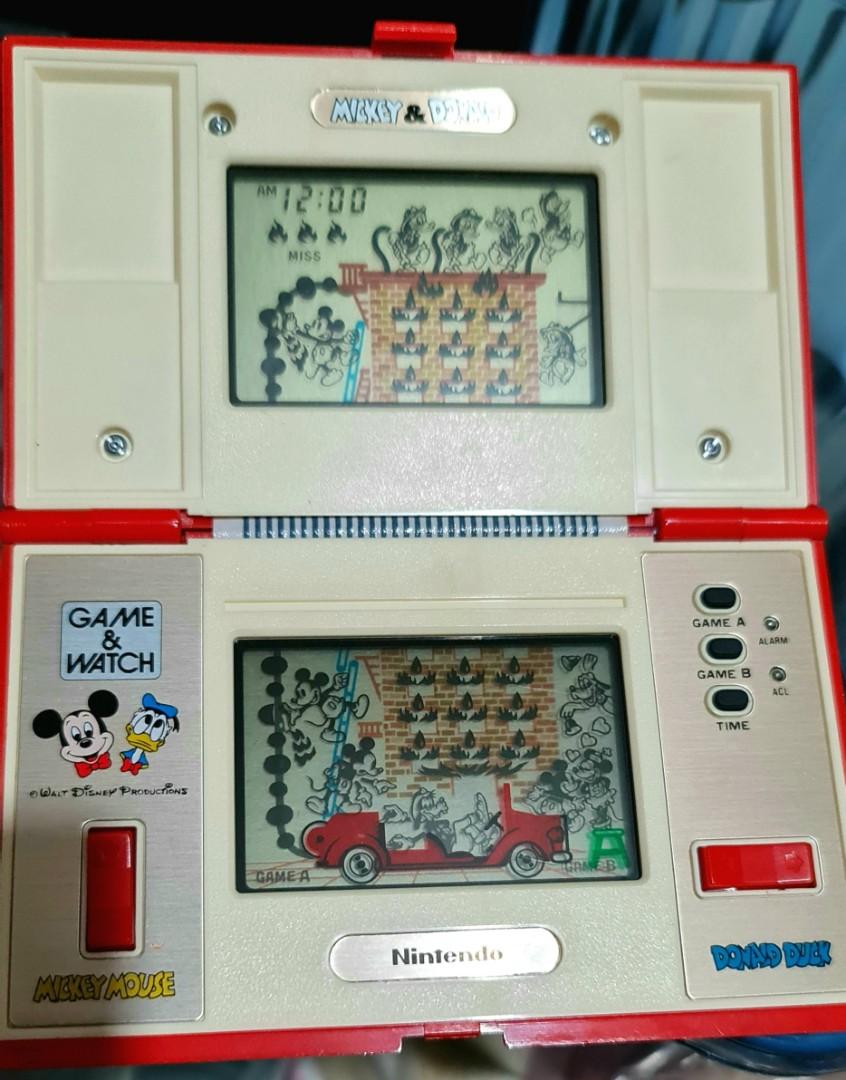 Vintage Nintendo Game & Watch Multiscreen - Mickey & Donald - 1982 ...