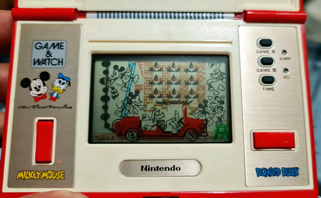 Vintage Nintendo Game & Watch Multiscreen - Mickey & Donald - 1982 ...