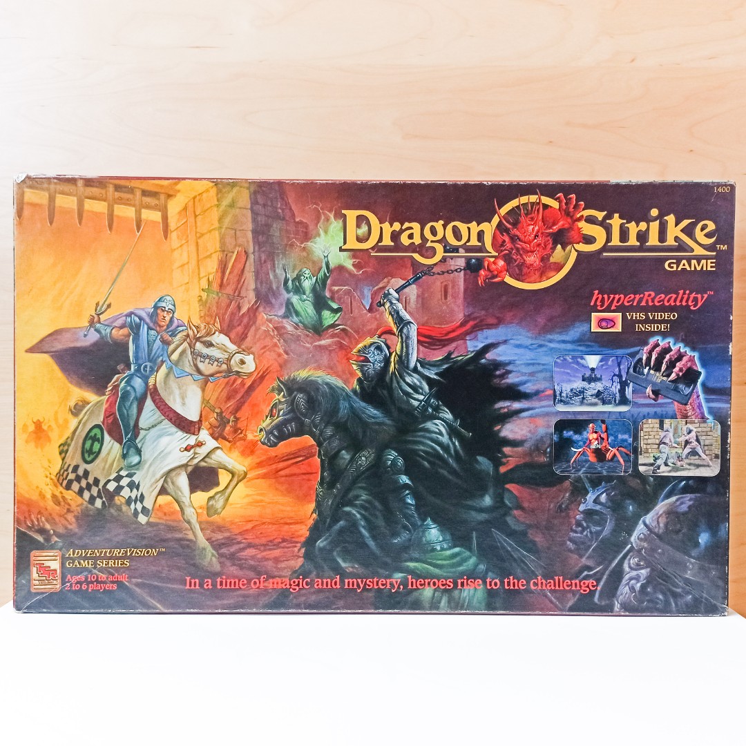 Vintage Retro TSR Dragon Strike Game, Hobbies & Toys, Toys & Games on ...