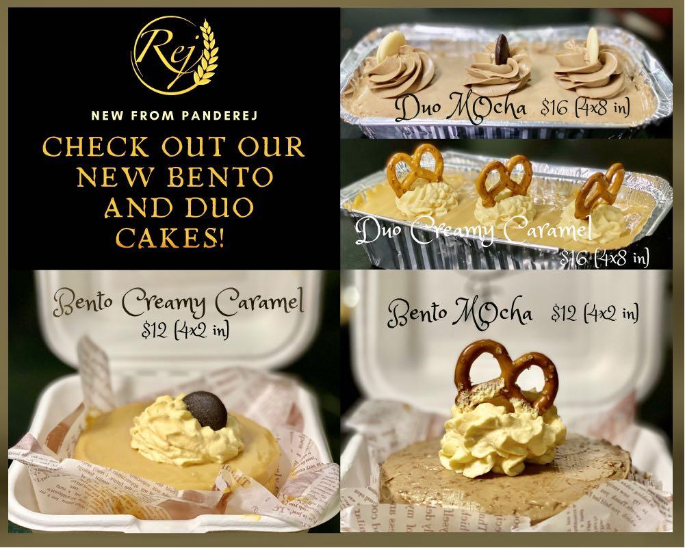 Yema and Mocha Bento Cake, Food & Drinks, Homemade Bakes on Carousell