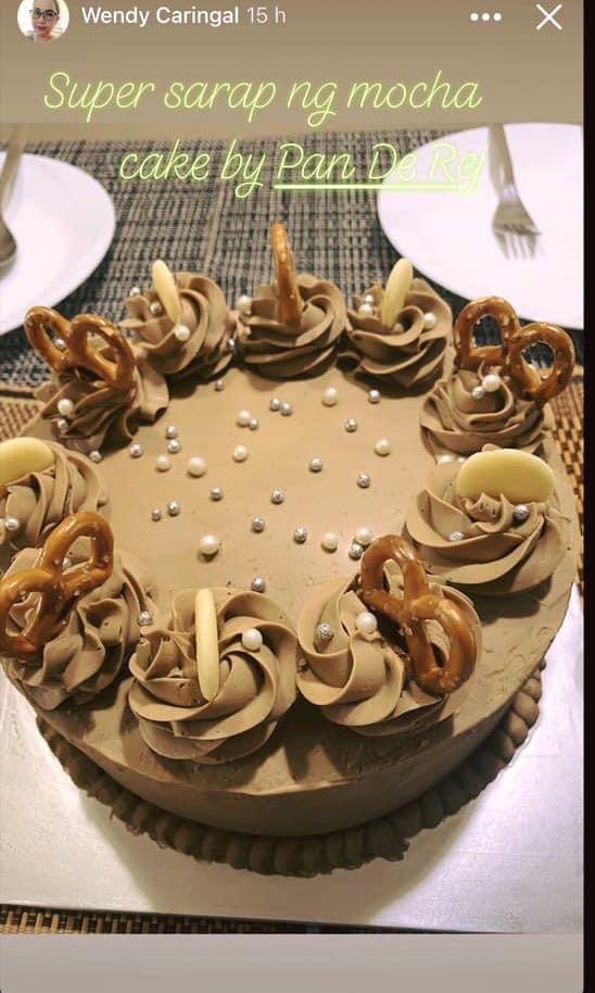 Yema and Mocha Bento Cake, Food & Drinks, Homemade Bakes on Carousell