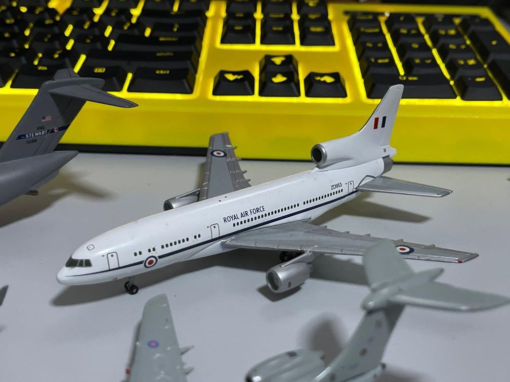 1/400 USAF RAF Lockheed Boeing Airbus L1011 C17 VC10 737 A320 E3 Sentry ...