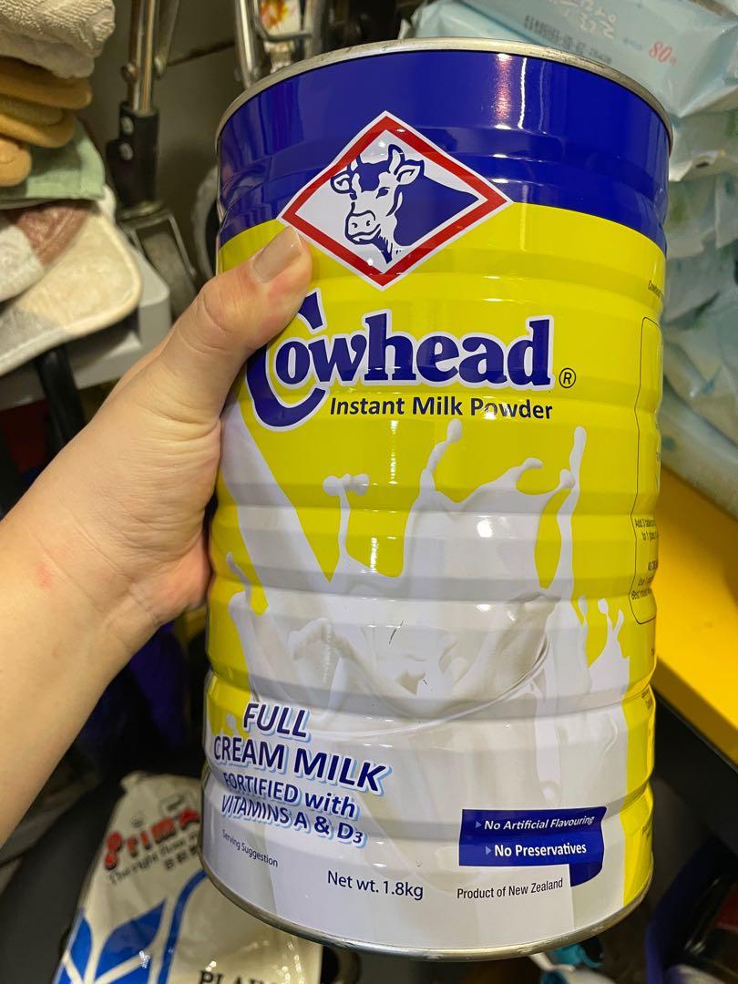 1.8kg Cowhead full cream milk, expires 17 Sept, Food & Drinks, Packaged ...