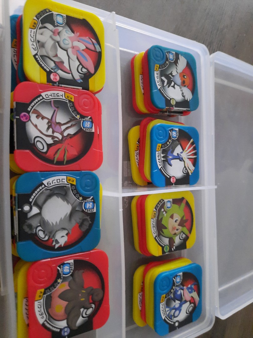 47 pokemon tretta cards with box, Hobbies & Toys, Toys & Games on Carousell