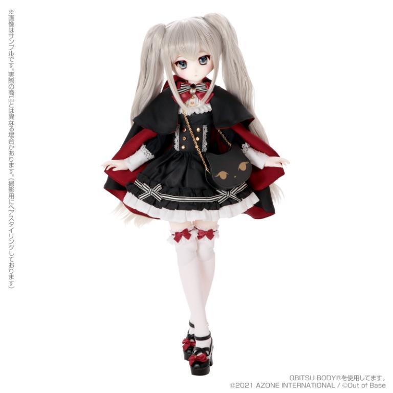 日版 Azone Petit Suzune Wonder Fraulein Goth x Loli Cats Doll, 興趣及遊戲, 玩具 ...