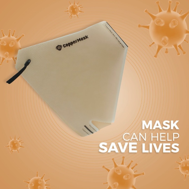 All-New CopperMask, Health & Nutrition, Face Masks & Face Shields on ...