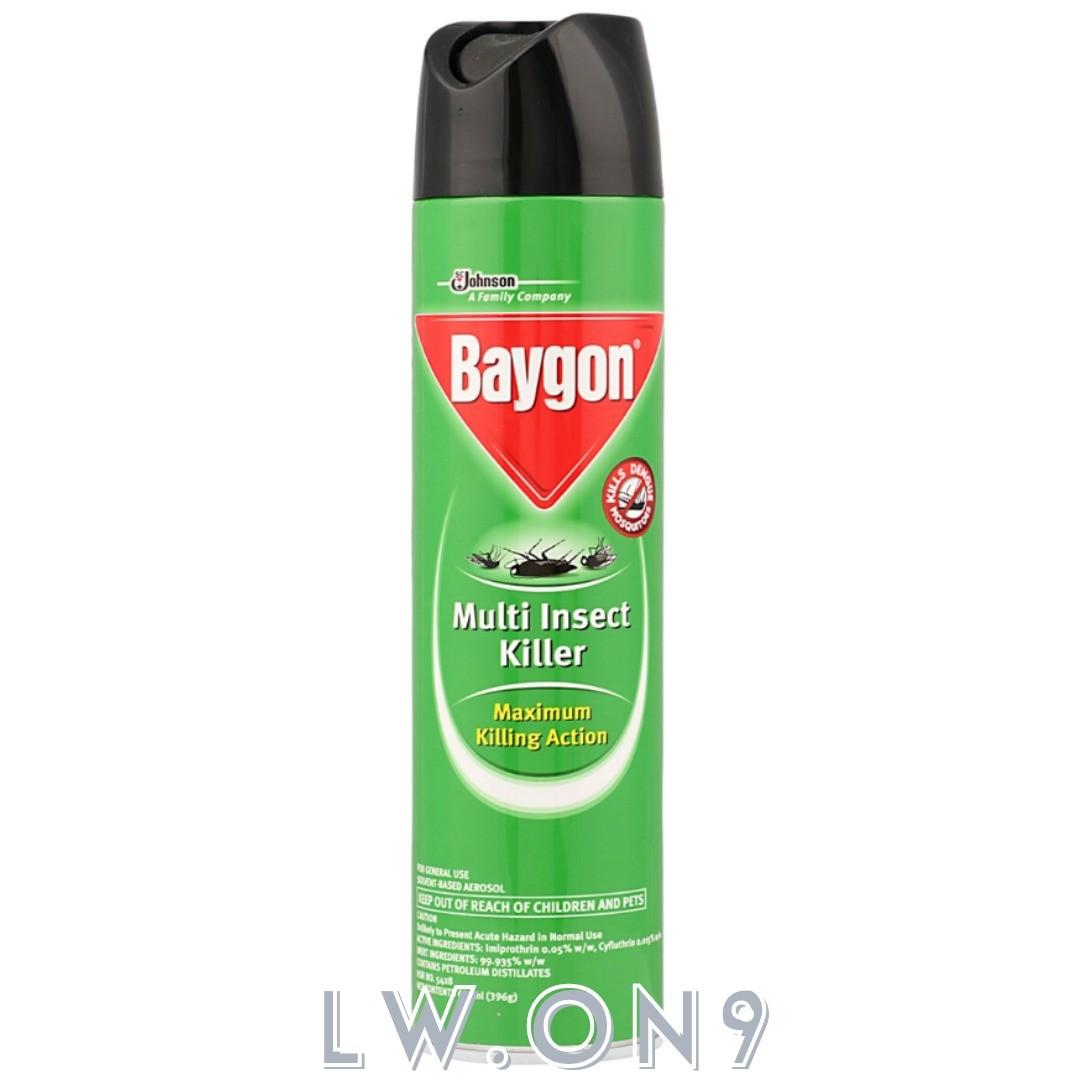 BAYGON MULTI INSECT KILLER MAXIMUM KILLING ACTION/ PROTECTOR MULTI ...