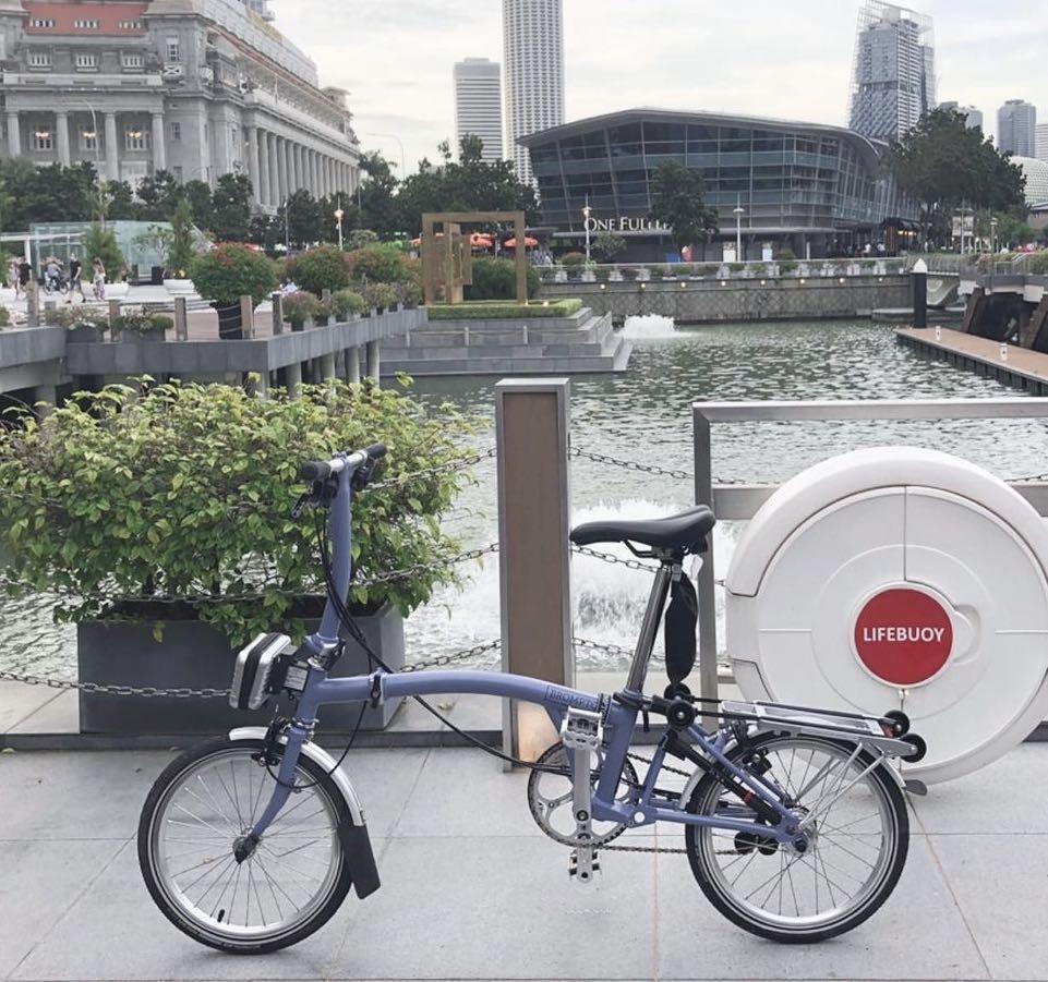 Bespoke Transparent Bicycle Stand for Brompton Pikes 3Sixty Foldies ...