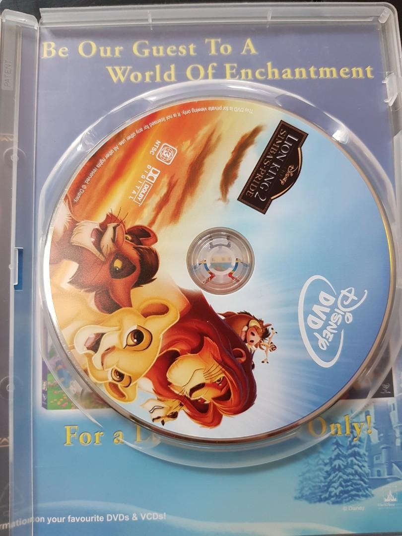 (#Blessing) Lion King 2 Simba's Pride, Hobbies & Toys, Music & Media ...