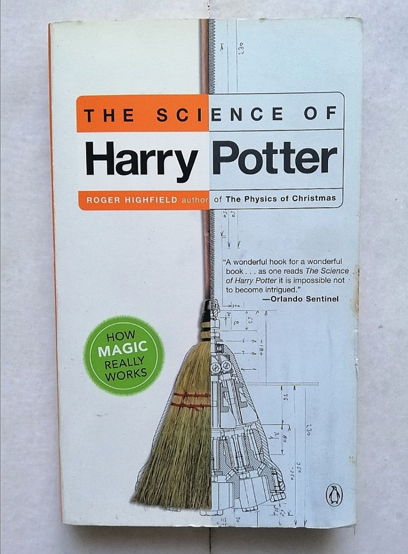 BOOK : THE SCIENCE OF HARRY POTTER BY ROGER HIGHFIELD (2003) 322PG ...
