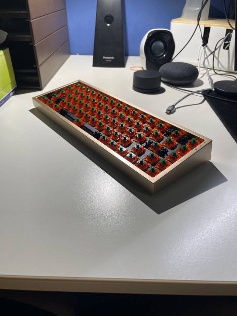 C3 Tangerine NK65 custom mechanical keyboard, Computers & Tech, Parts ...
