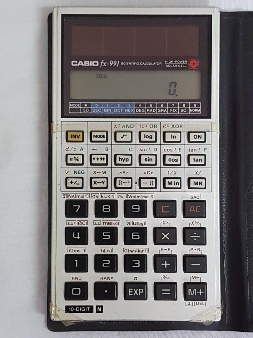 Casio fx-991 Solar Power Scientific Calculator, Mobile Phones & Gadgets ...