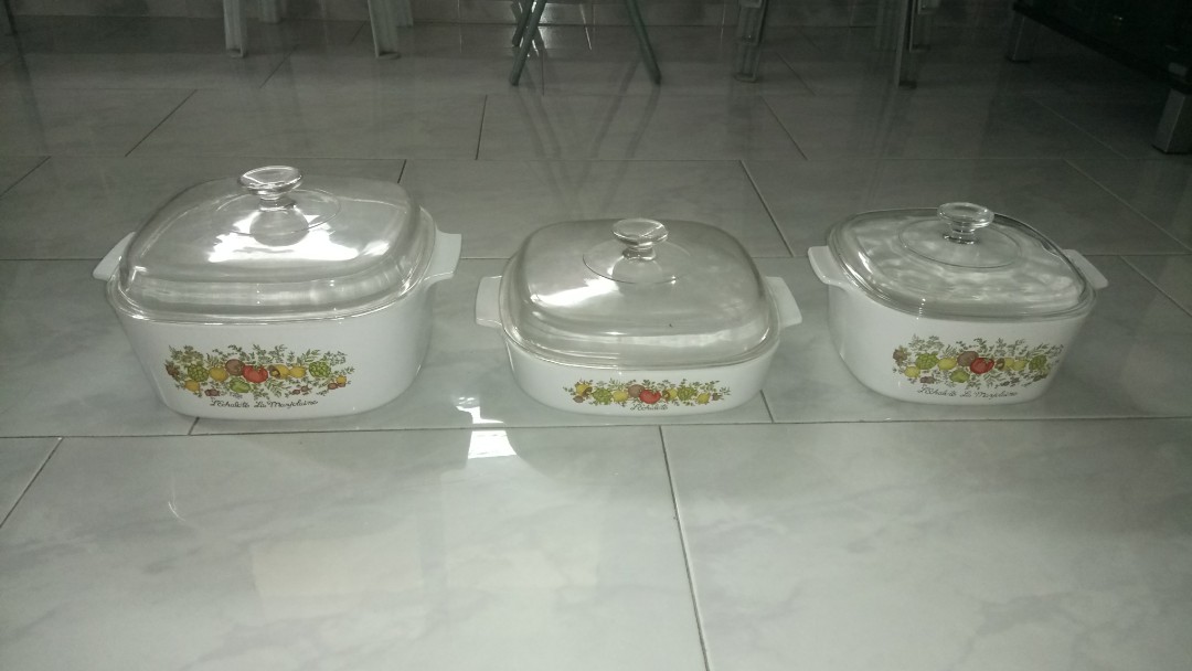 Connie ware, Furniture & Home Living, Kitchenware & Tableware, Cookware ...