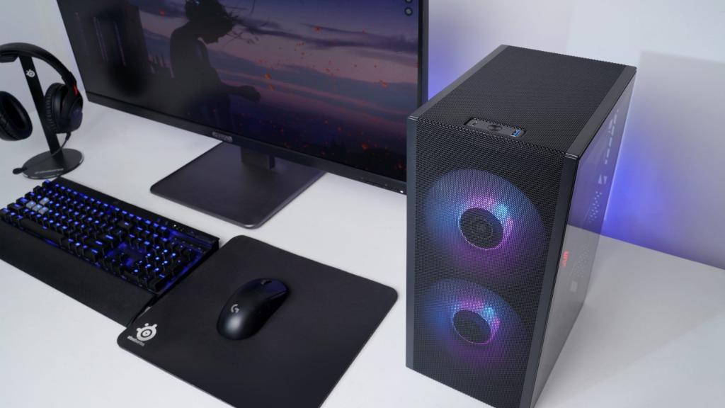 Custom PC Small Form Factor Mini ITX Gaming SFF Workstation - Intel i3 ...